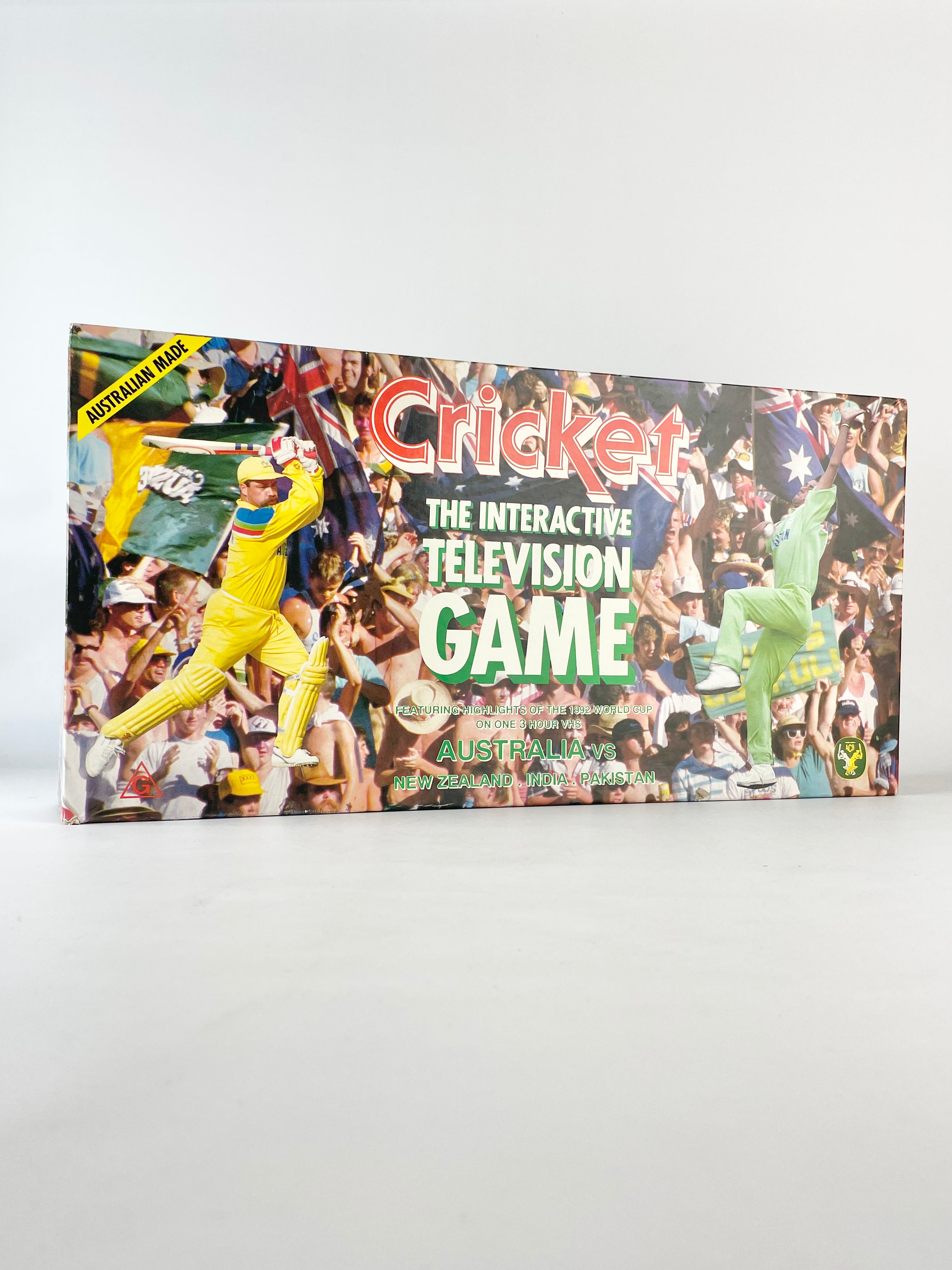 Vintage Cricket The Interactive Television Board Game