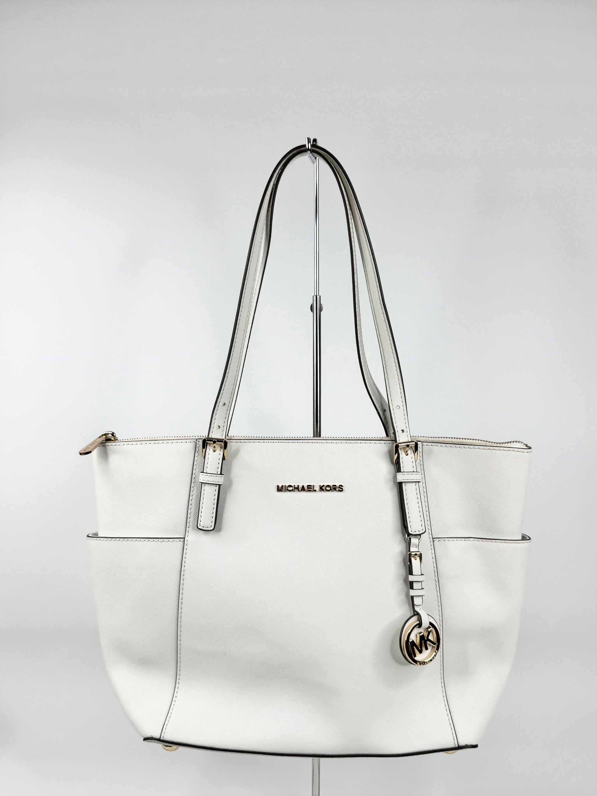 Michael by Michael Kors White Tote Bag